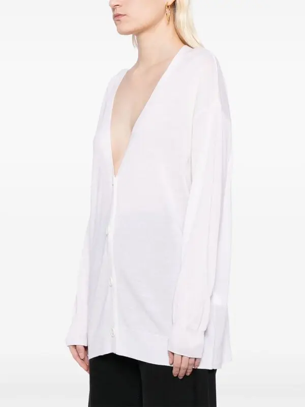 P.a.r.o.s.h V-neck Rib-trim Cardigan