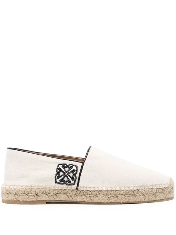 Off-White Anglette Canvas Espadrilles