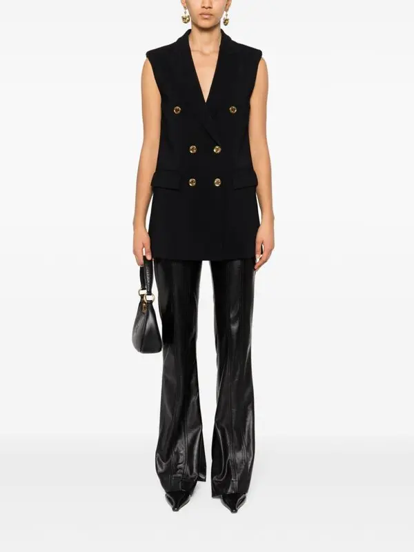 Moschino Blazer-style Gilet - Black