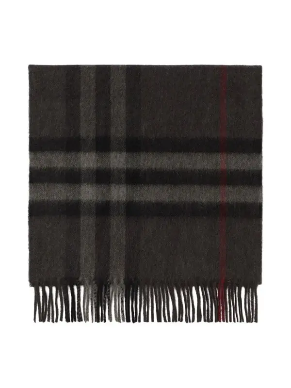 Burberry Checked Cashmere Scarf