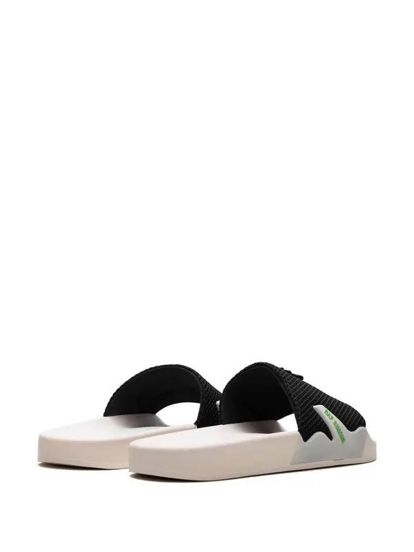 Raf Simons Astra Logo-embellished Slides - Black