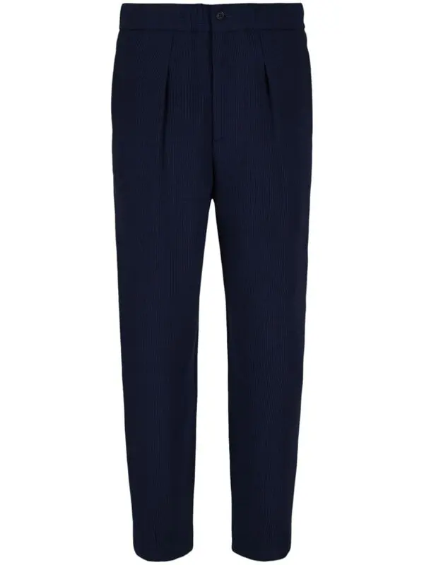 Giorgio Armani Corduroy Tapered-leg Trousers