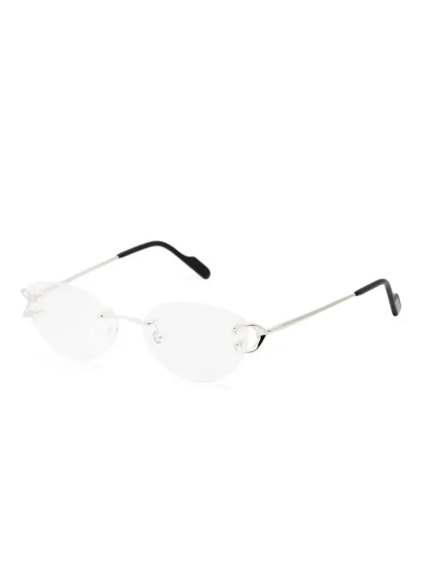 Cartier C Décor Cat-eye Glasses