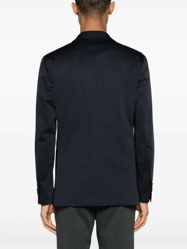 LARDINI Single-breasted Cotton Blazer