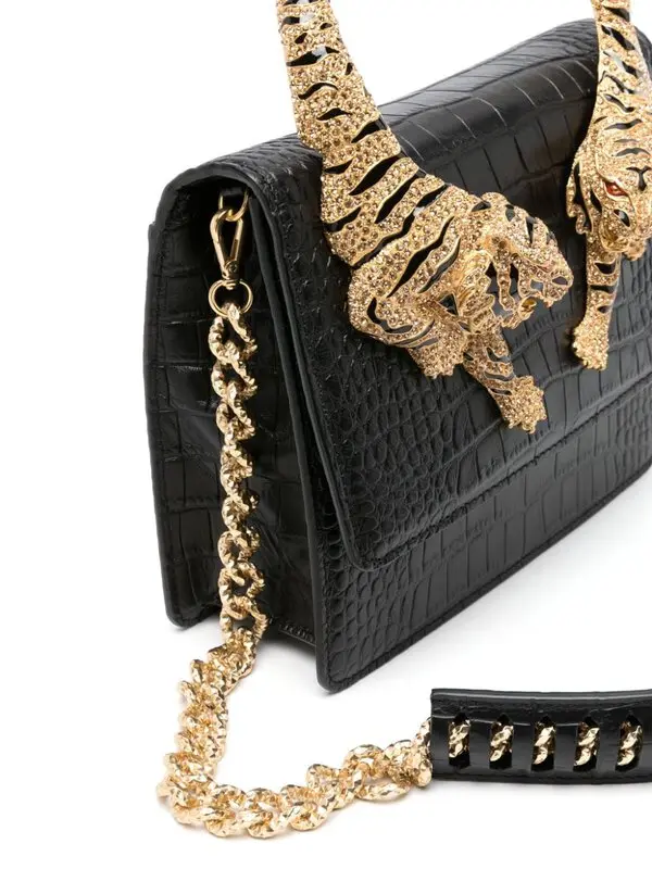 Roberto Cavalli Roar Leather Tote