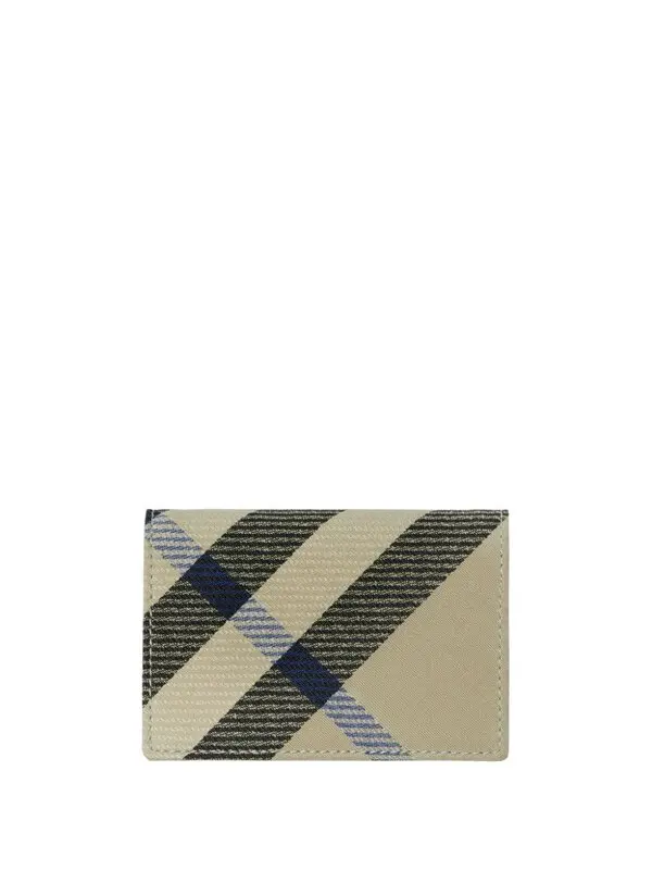 Burberry Check-pattern Cardholder