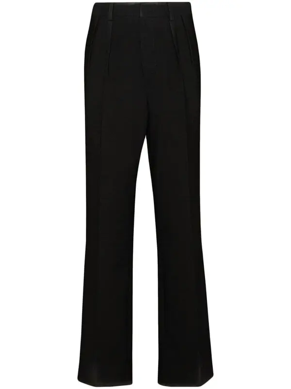 MAISON MARGIELA Straight-leg Gabardine Wool Trousers
