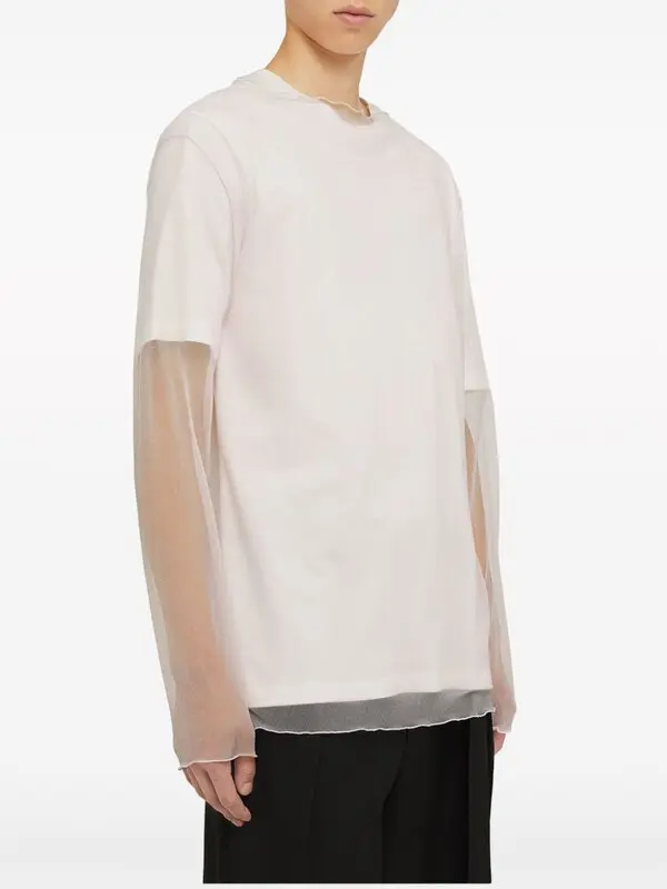 JIL SANDER Layered Long-sleeve T-shirt - White