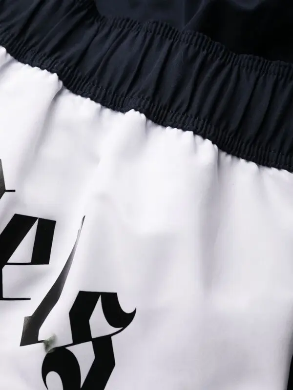 Palm Angels Logo-print Swim Shorts