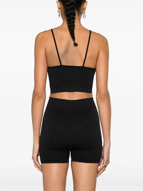 Rick Owens V-neck Crop Top
