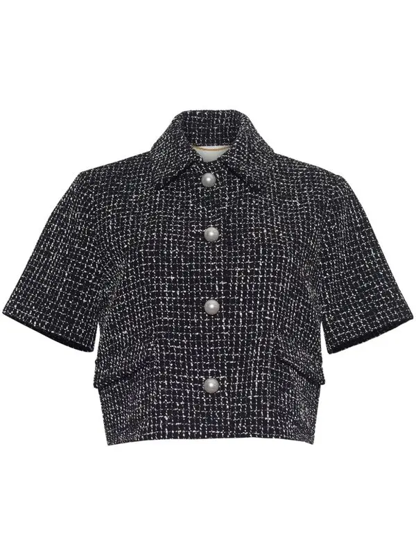 Adam Lippes Marseille Cropped Corded-tweed Jacket
