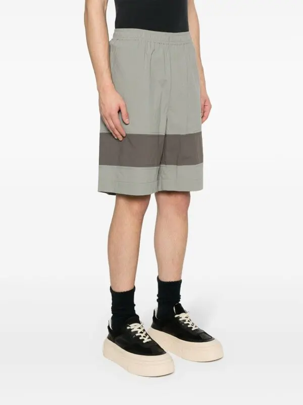 CRAIG GREEN Barrel Bermuda Shorts - Grey