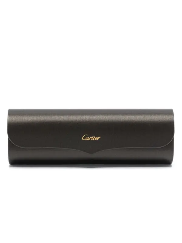 Cartier Round-frame Rimless Sunglasses