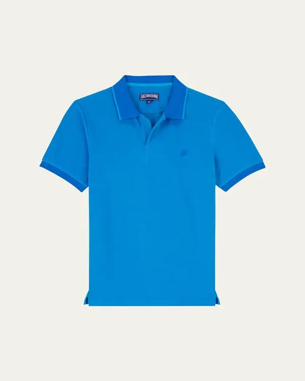 Vilebrequin Pique Polo Shirt - Palace Blu