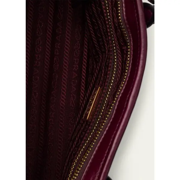 Prada Medium East-west Leather Shoulder Bag - Travertino