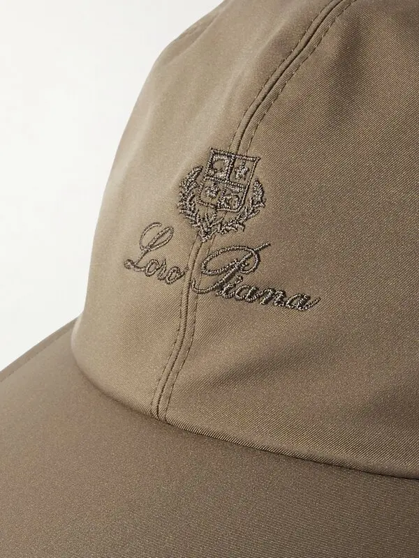 Loro Piana Logo-embroidered Storm System® Baseball Cap