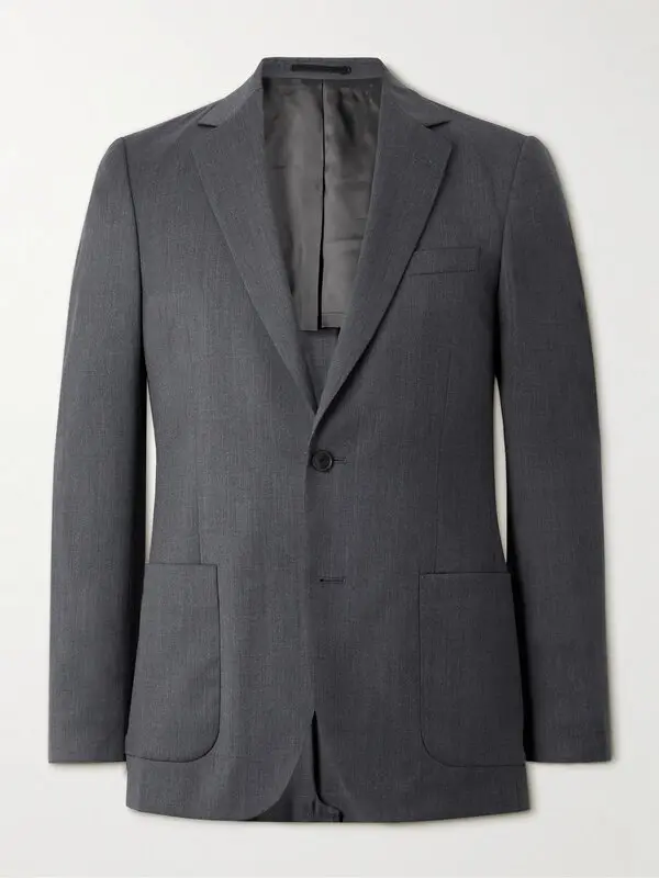 Mr P. Slim-fit Wool-twill Suit Jacket