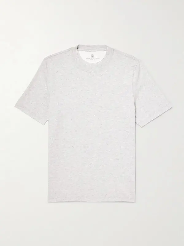 Brunello Cucinelli Cotton-jersey T-shirt
