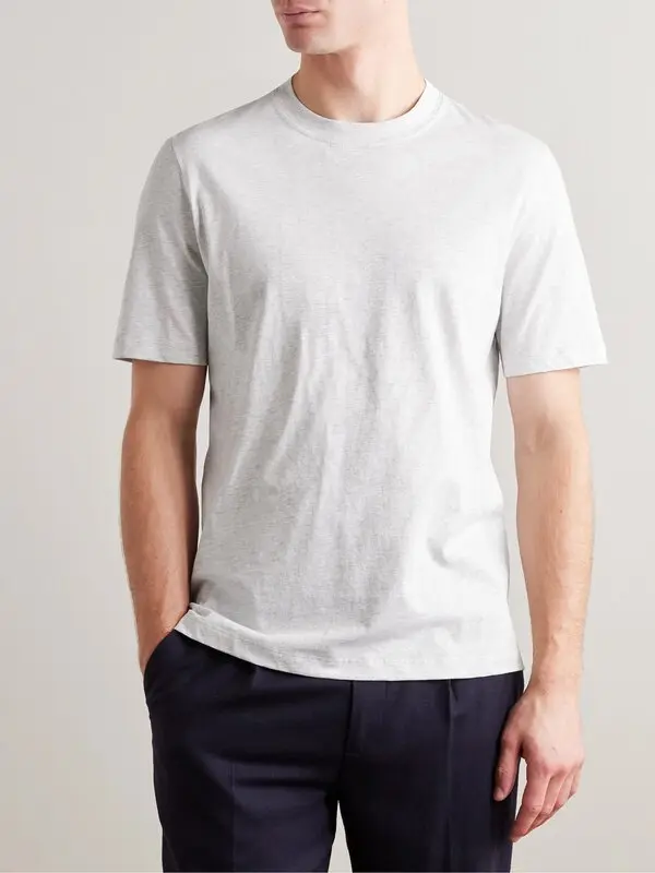 Brunello Cucinelli Cotton-jersey T-shirt