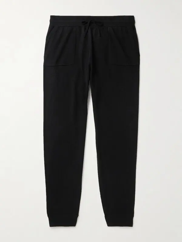 Mr P. Tapered Wool And Cashmere-blend Sweatpants