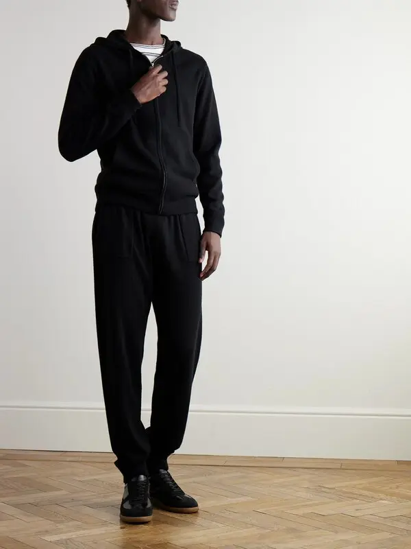 Mr P. Tapered Wool And Cashmere-blend Sweatpants
