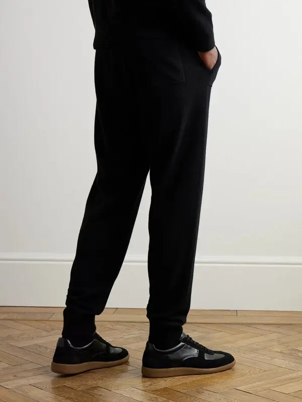 Mr P. Tapered Wool And Cashmere-blend Sweatpants