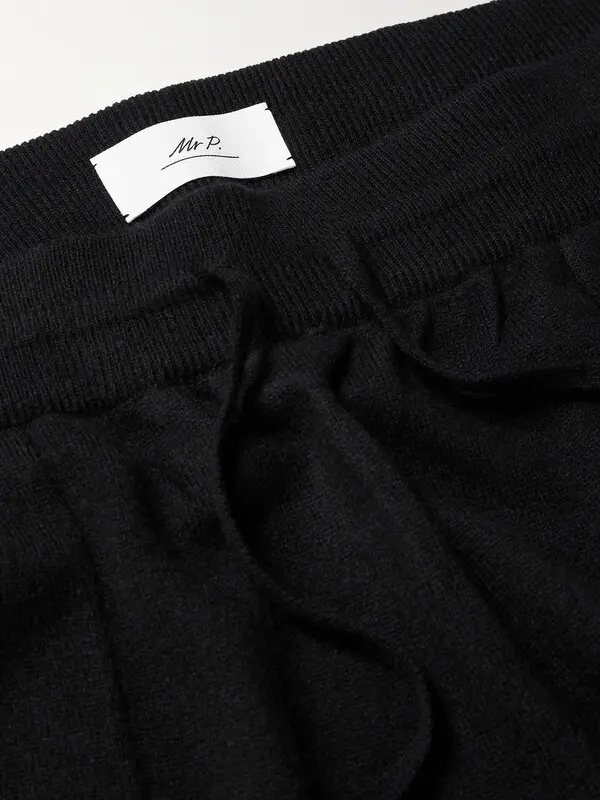 Mr P. Tapered Wool And Cashmere-blend Sweatpants