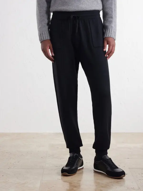 Mr P. Tapered Wool And Cashmere-blend Sweatpants