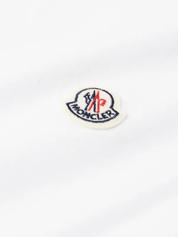 Moncler Three-pack Logo-appliquéd Cotton-jersey T-shirts