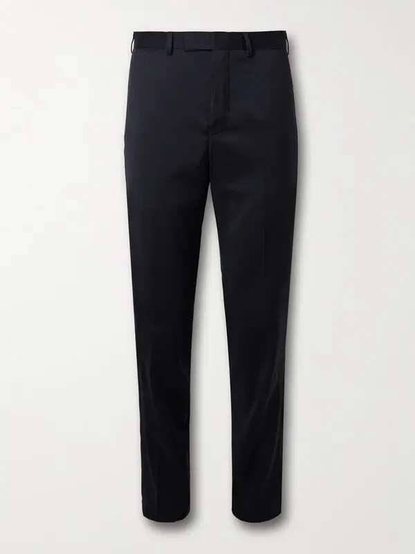 Mr P. Philip Slim-fit Wool-twill Suit Trousers