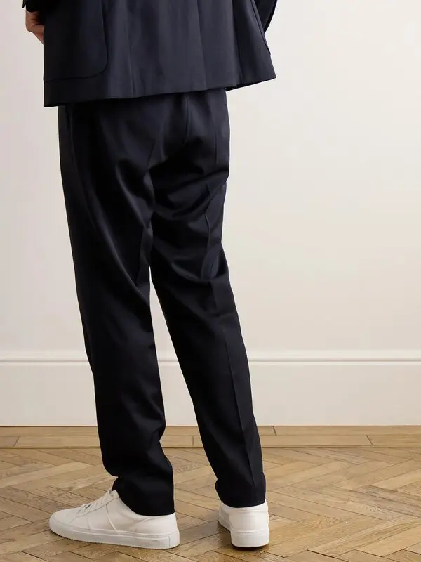 Mr P. Philip Slim-fit Wool-twill Suit Trousers