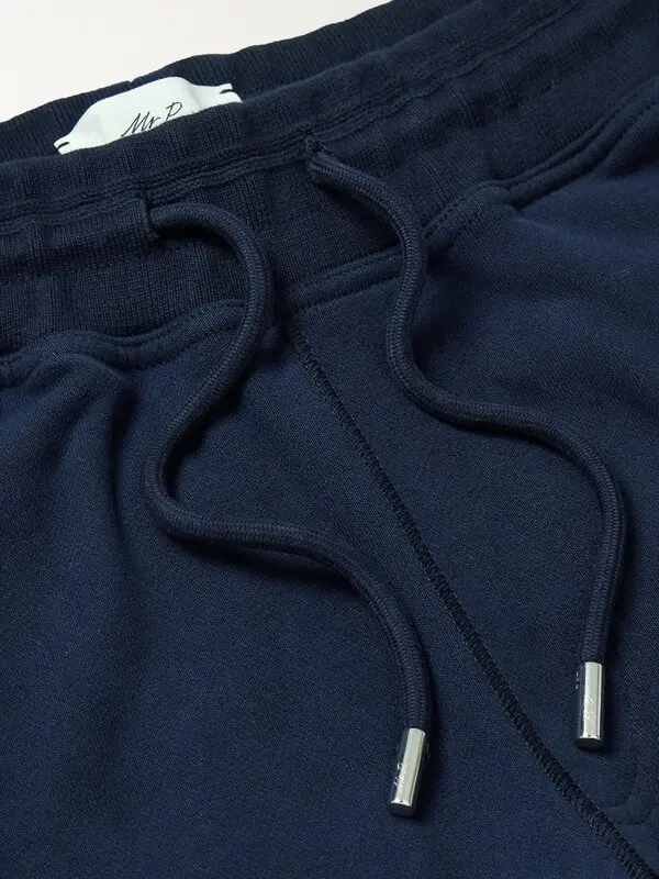Mr P. Tapered Cotton-jersey Sweatpants
