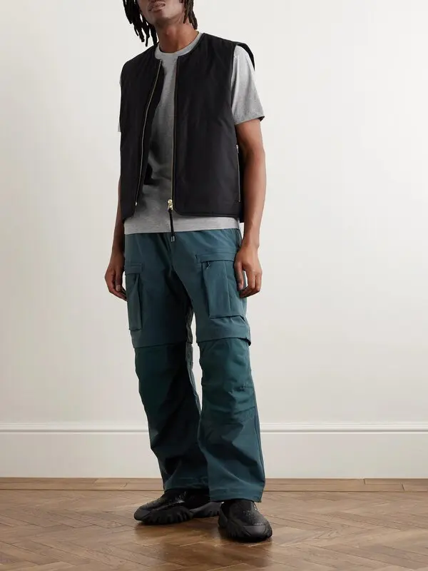 Stone Island Logo-appliquéd Cotton-jersey T-shirt - Gray
