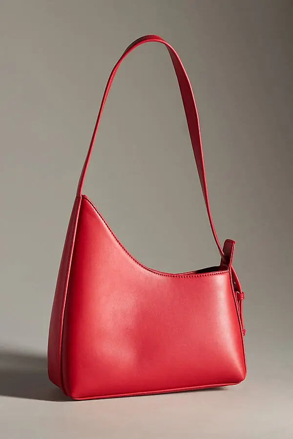 Anthropologie Noemi Asymmetrical Buckle Shoulder Bag