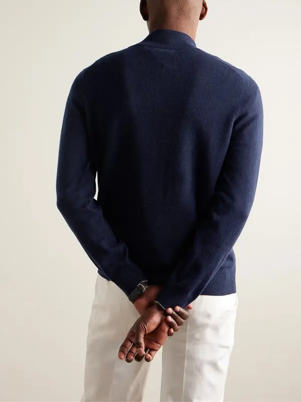 Brunello Cucinelli Cashmere Zip-up Sweater