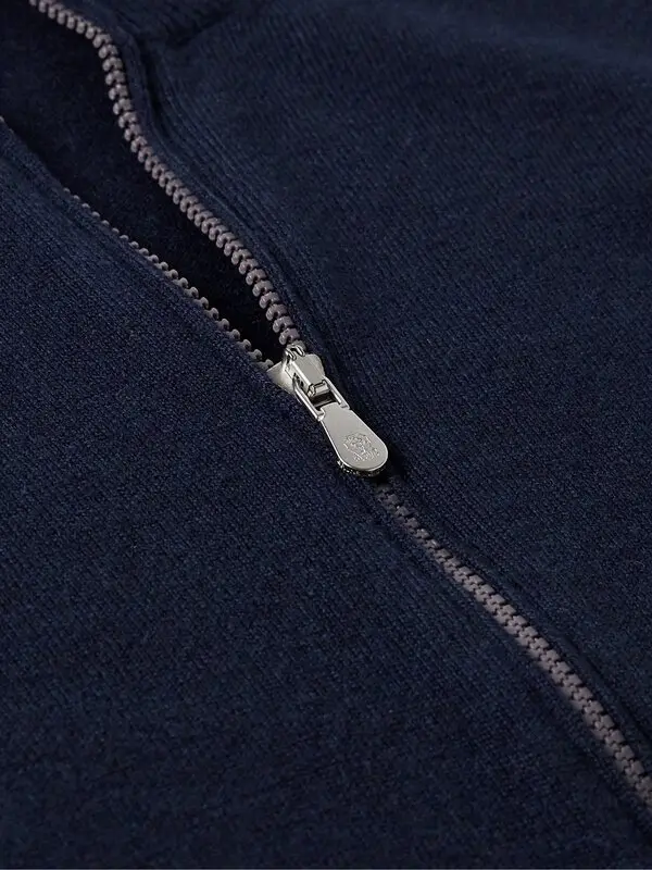 Brunello Cucinelli Cashmere Zip-up Sweater