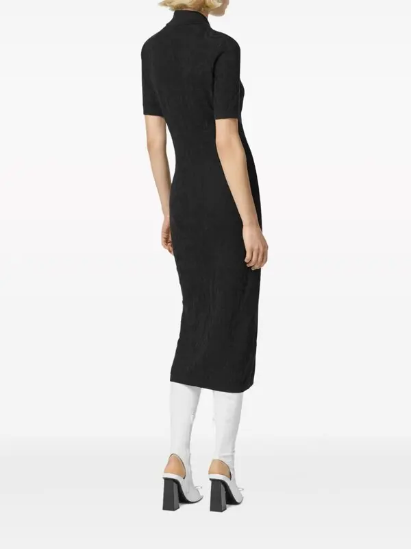 lace panel bodycon dress SHEIN Guipure Lace Panel Bodycon Dress,XS main image 1
