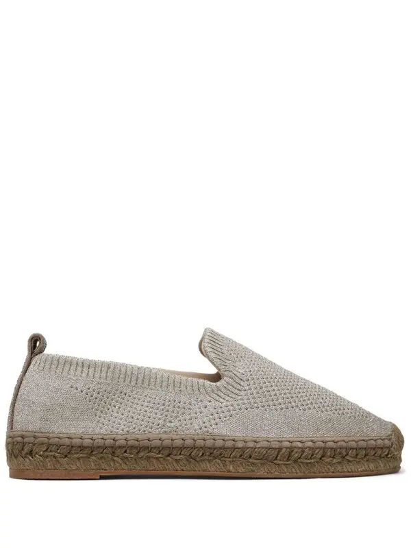 Brunello Cucinelli Monili-trim Slip-on Espadrilles