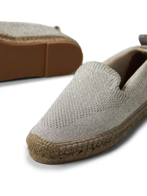 Brunello Cucinelli Monili-trim Slip-on Espadrilles