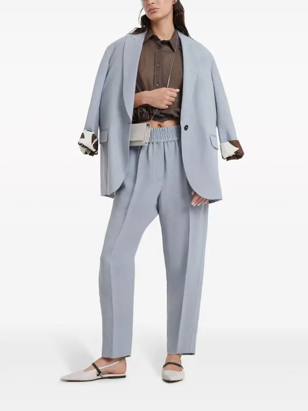 Brunello Cucinelli Single-breasted Trouser Suit