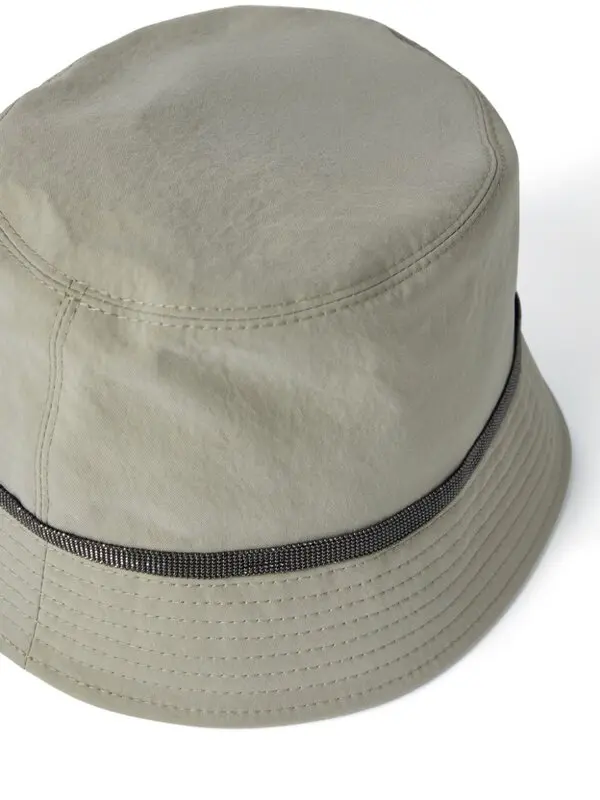 Brunello Cucinelli Monili Bucket Hat - Green