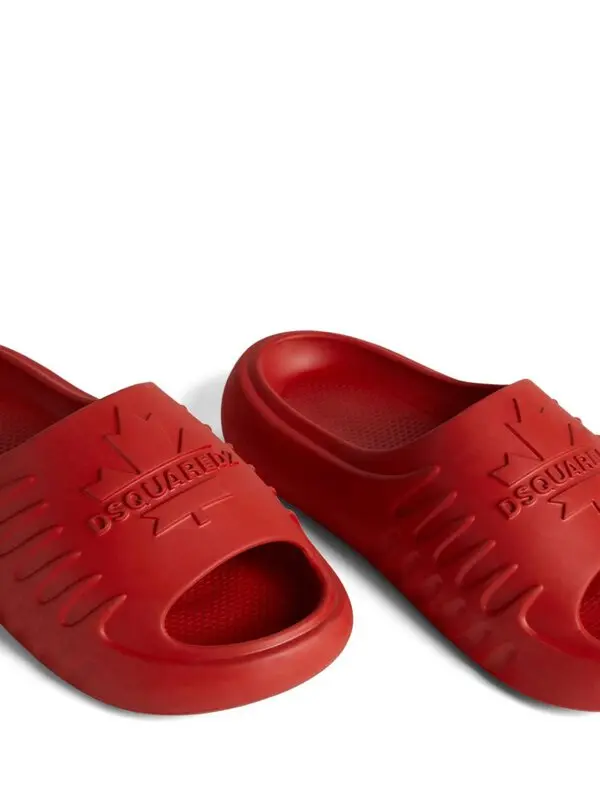 Dsquared2 Logo-embossed Slides