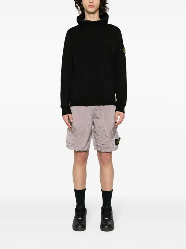 Stone Island Compass-motif Hoodie