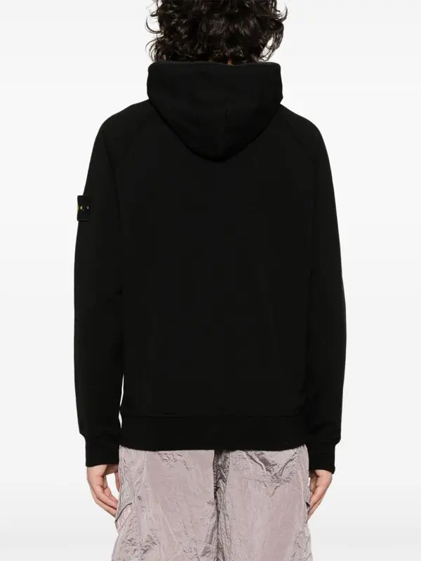 Stone Island Compass-motif Hoodie