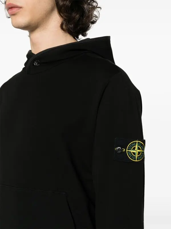 Stone Island Compass-motif Hoodie