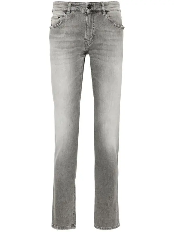 PT TORINO Mid-rise Slim-fit Jeans