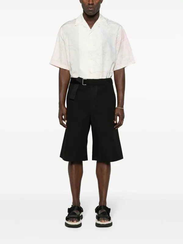 OAMC Map-print Short-sleeves Shirt