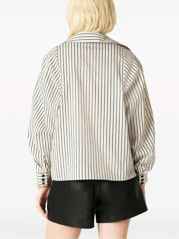 Ba&sh Felicia Striped Shirt