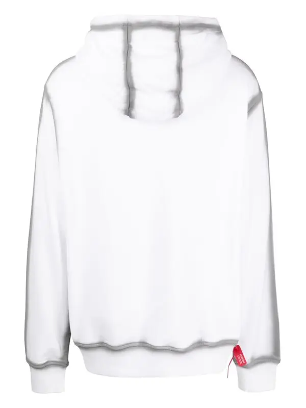 MOSTLY HEARD RARELY SEEN 8-BIT Runner Graphic Hoodie - White