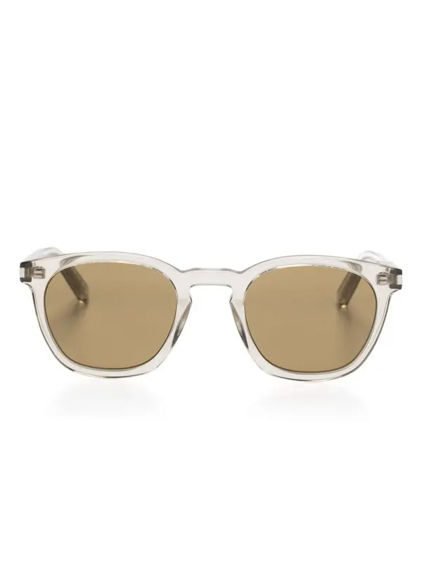 Saint Laurent Sl28 Sunglasses - Neutrals